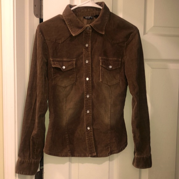 Periscope | Tops | Periscope Corduroy Shirt | Poshmark